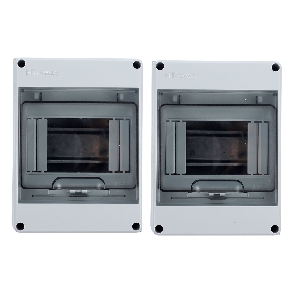 2 Pcs Weather Proof Electrical Boxes Hider Power Strips with Surge ...