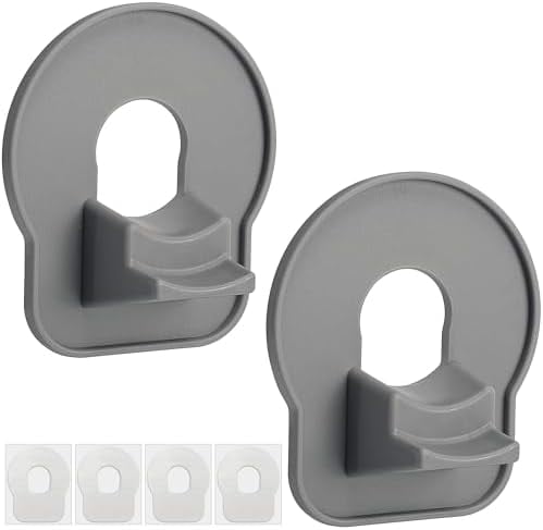 2 Pcs Swimming Pool Pipe Holders,ABS Pool Hose Holder with Tape,Pool ...