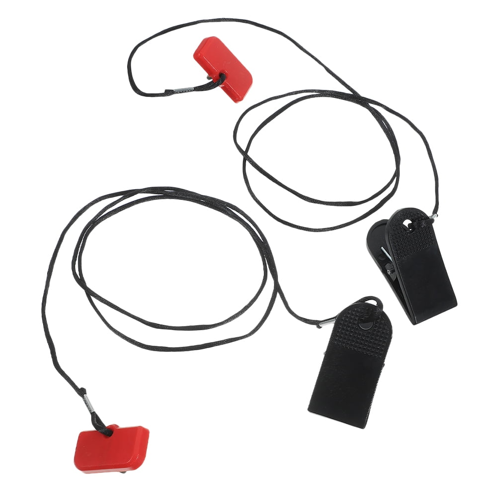 2 Pcs Switch Treadmill Magnet Safety Key Emergency Stop Supplies ...