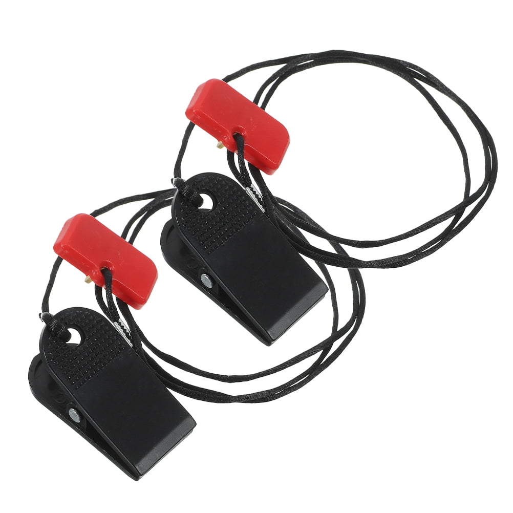 TABLZONE Treadmill Emergency Stop Key Replacement Red PP 2Pcs For ...