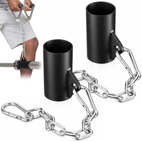 2 Pcs T Bar Row Attachments Solid Steel Landmine Handle Attachment T ...