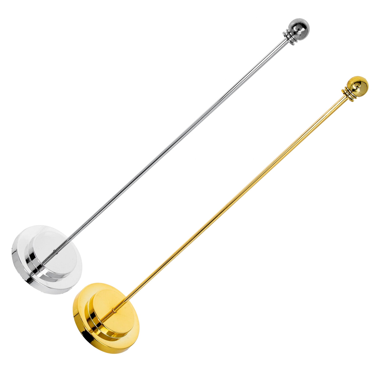 2 Pcs Table Flag Pole Desktop Stand Stable Flagpole Base Car Mount ...