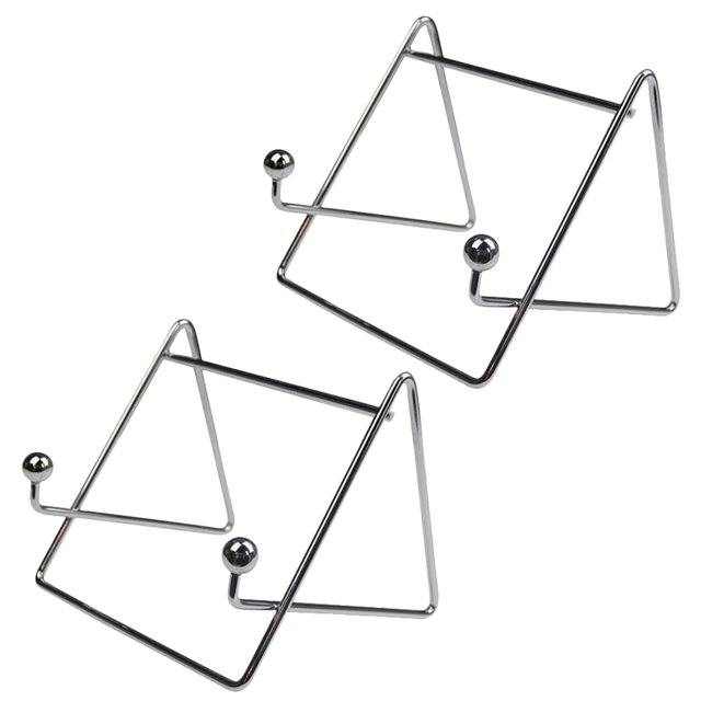 2 Pcs Tablet Support Laptop Plate Easel Computer Desk Silver - Walmart.com