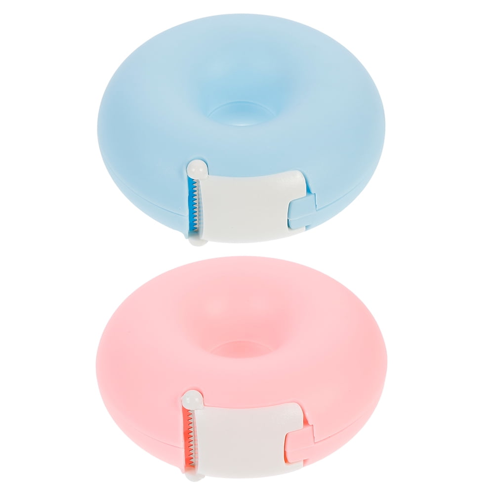 2 Pcs Tape Dispenser Desk Cutter Cutting Device Easy to Use Office ...