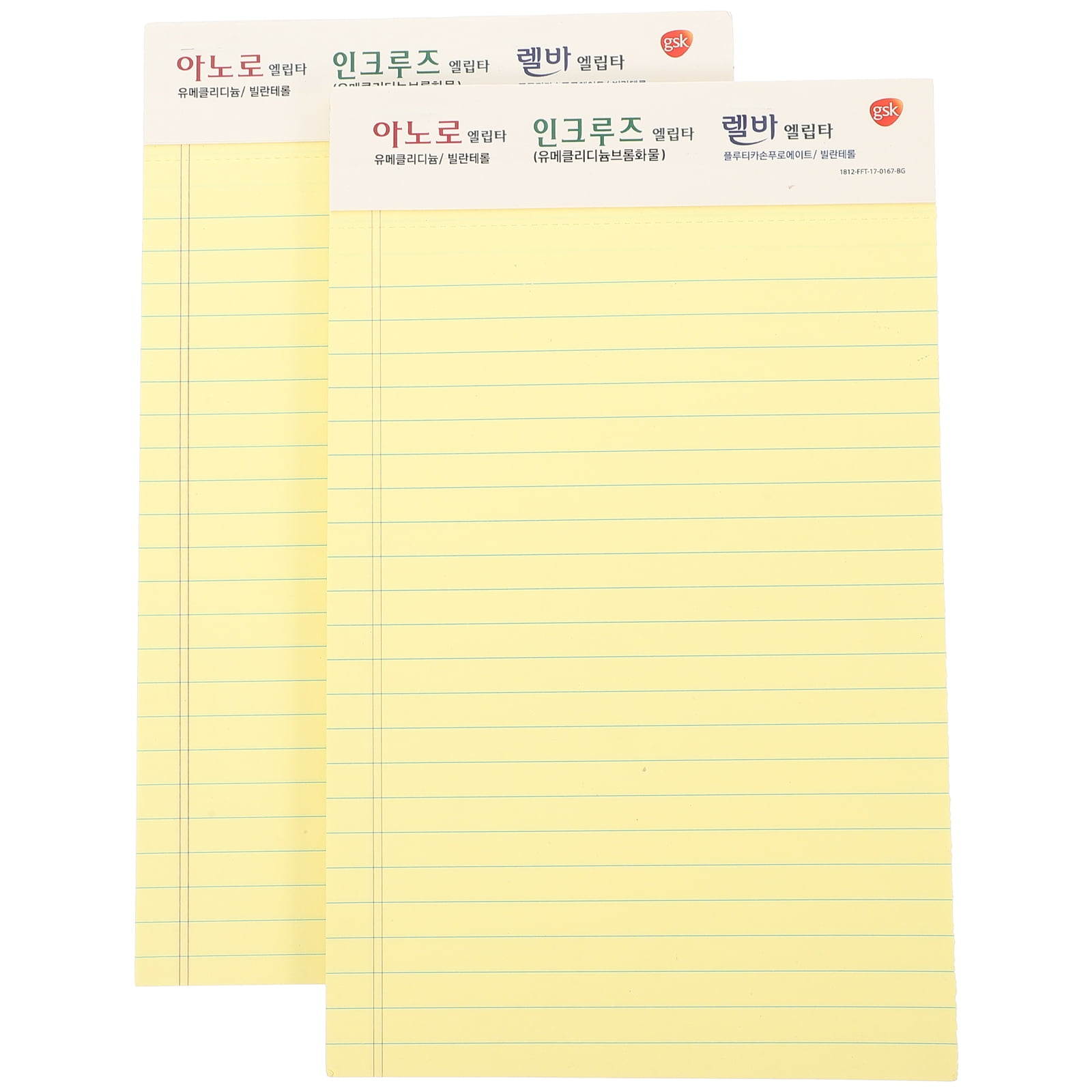 2 Pcs Tearable Practical Memo Pad American A5 Portable Notepad for ...