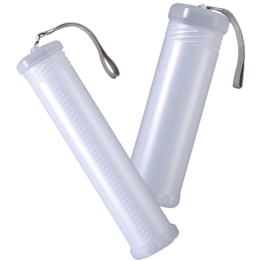 2 Pcs Telescopic Pen Container Case for Students Portable Stationery ...