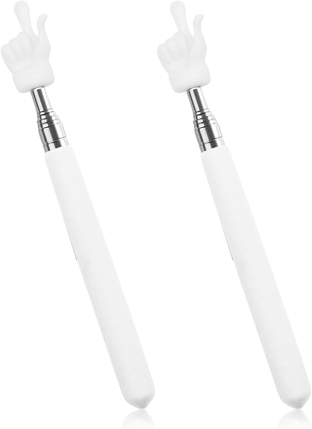 2 Pcs Telescopic Teacher Pointer Finger, Retractable Hand Pointer ...