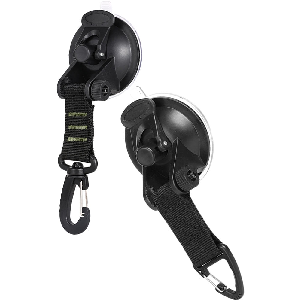 2 Pcs Tent Suction Cup Hook Hooks for Car Outdoor Sucker Coat Hangers ...