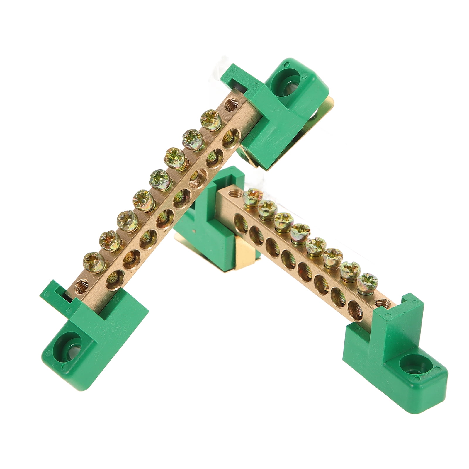 2 Pcs Terminal Block Grounding Rod Grounding Block Ground Distribution ...