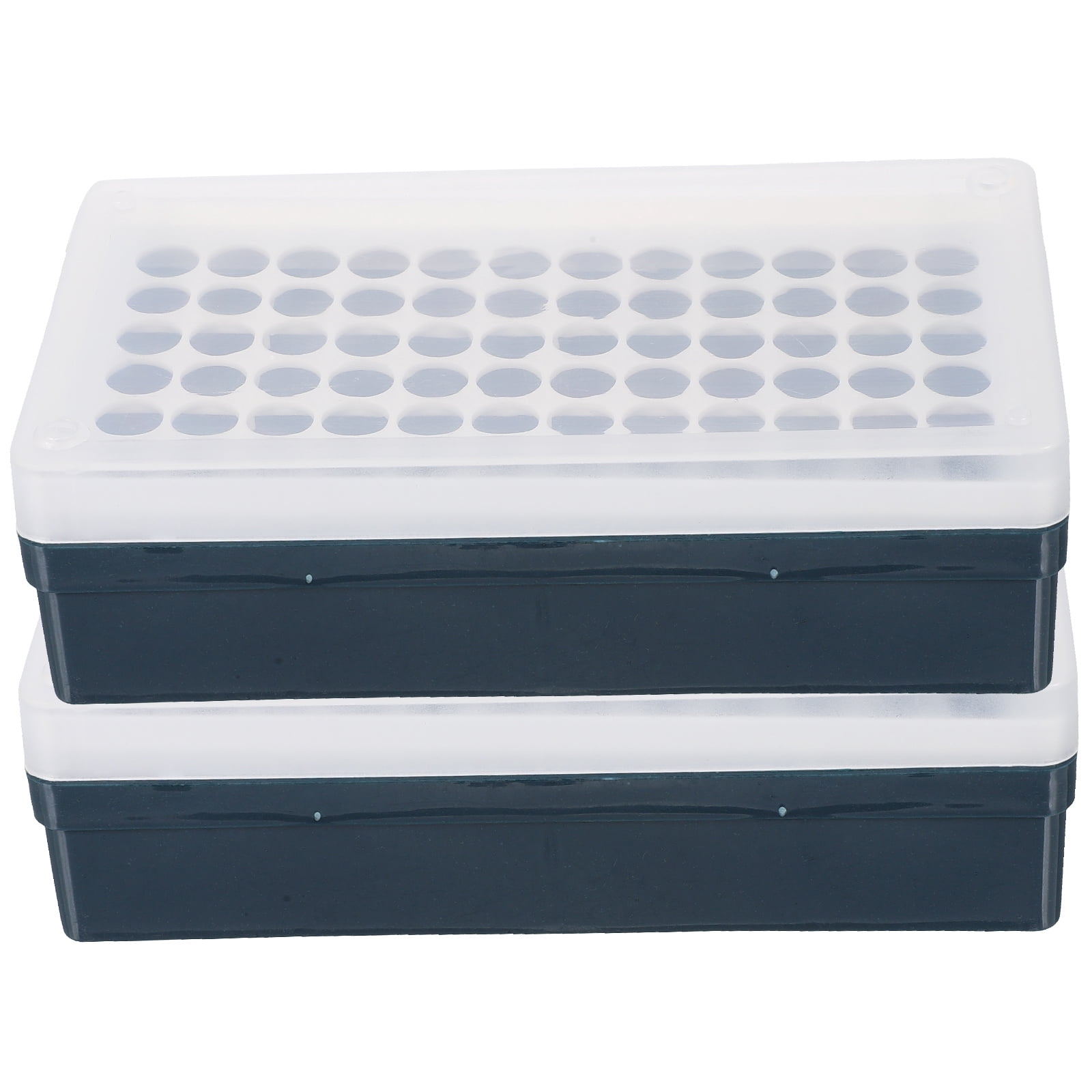 ifundom Clear Plastic Test Tube Rack Lab Tube Racks Holder Organizer 2 ...