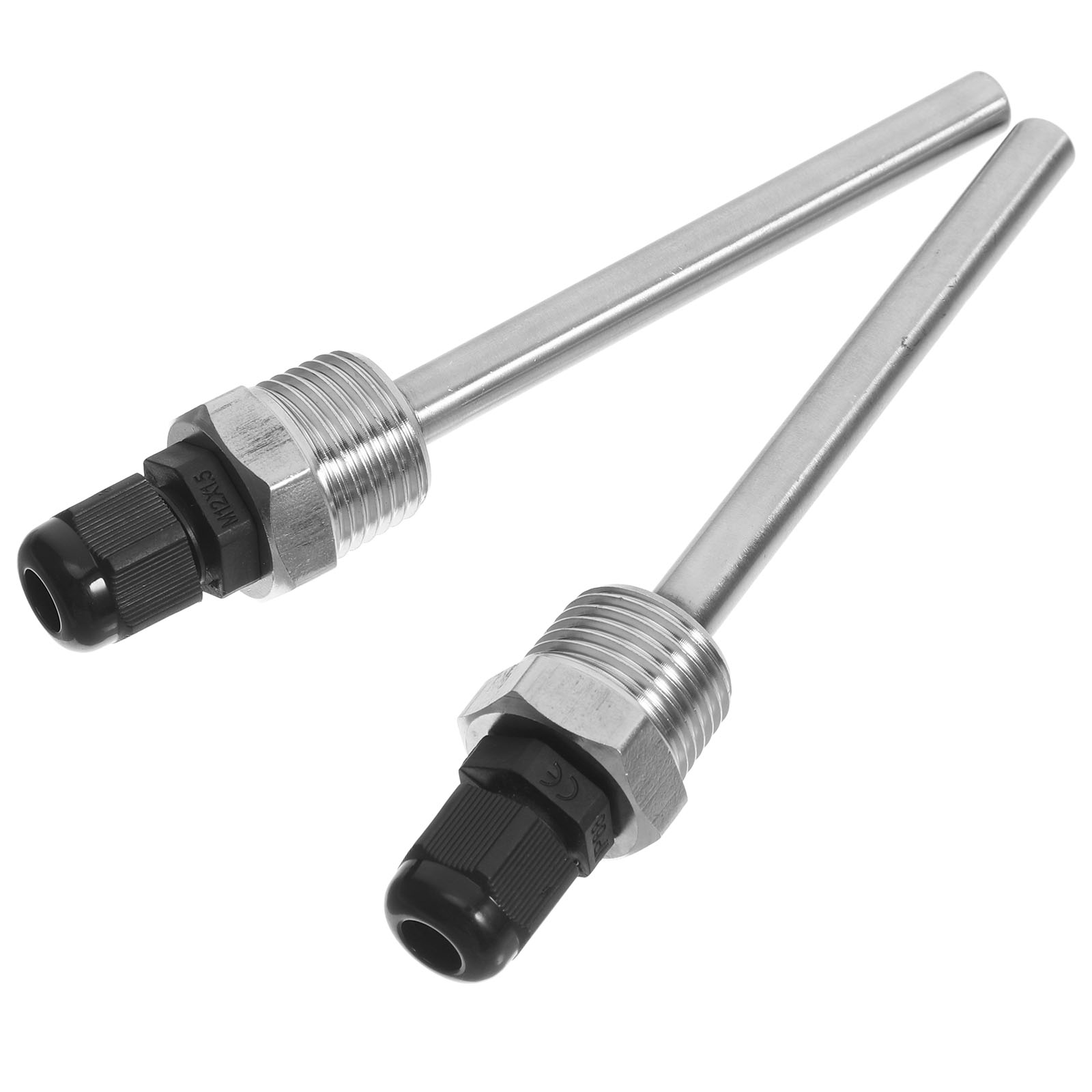 2 Pcs Thermowells for Temperature Instruments Water Heater Thermocouple ...