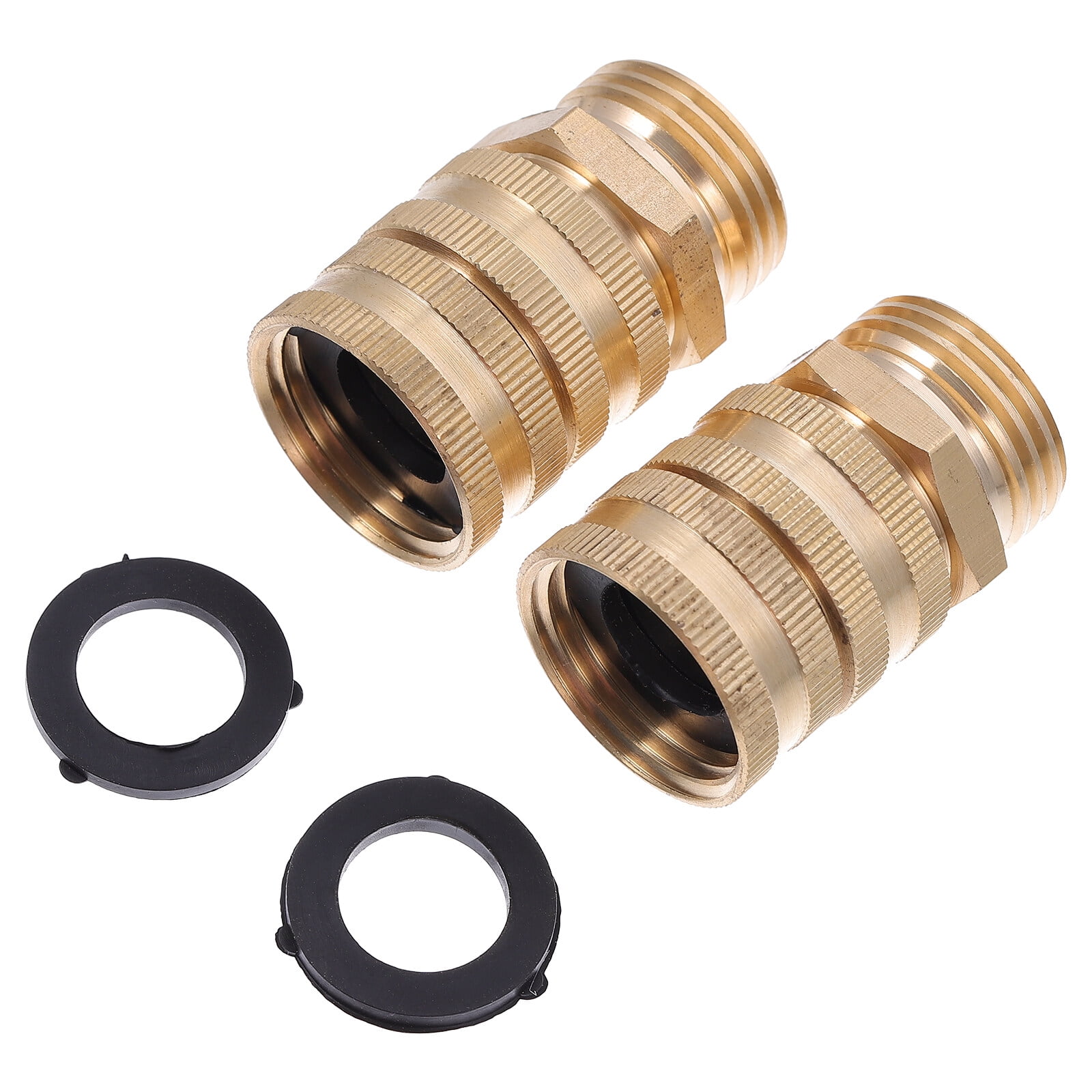 2 Pcs Garden Hose Holder for Vinyl Siding Threaded Swivel Joint ...