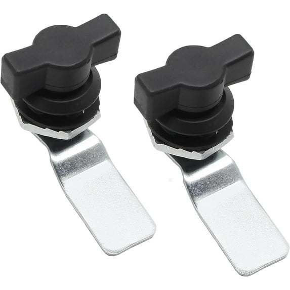 2 Pcs Thumb Operated Offset Cam Lock, T Handle Thumb Cam Lock Swing ...