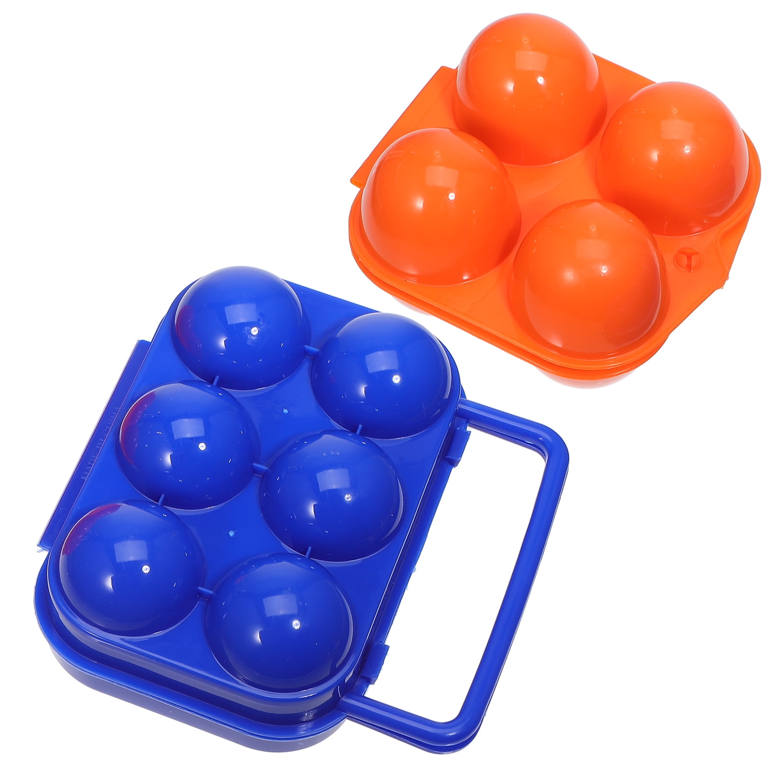 2 Pcs Tiers Egg Storage Box Random Color Eggs Holder 12.3X11.5X7.3CM ...