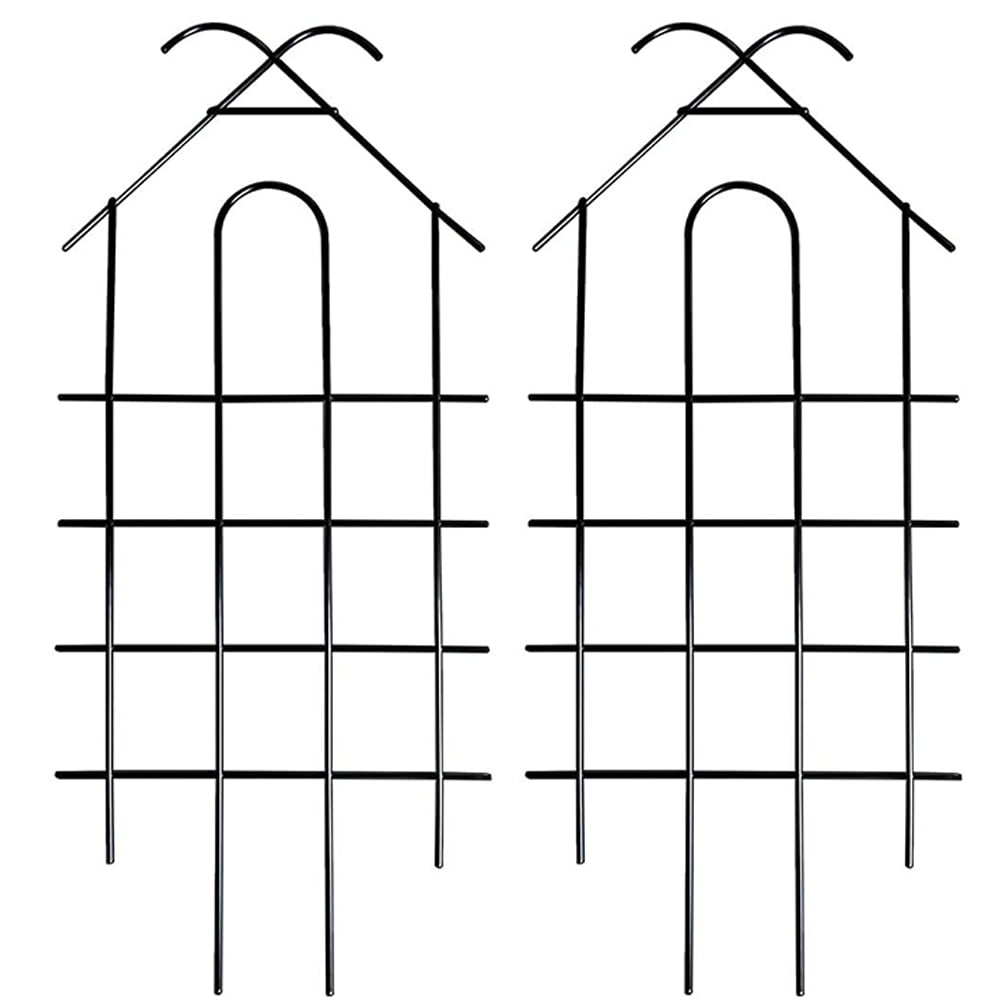 2 Pcs Ties Plant Trellis Climbing Frame Structure Vine Support Rack ...