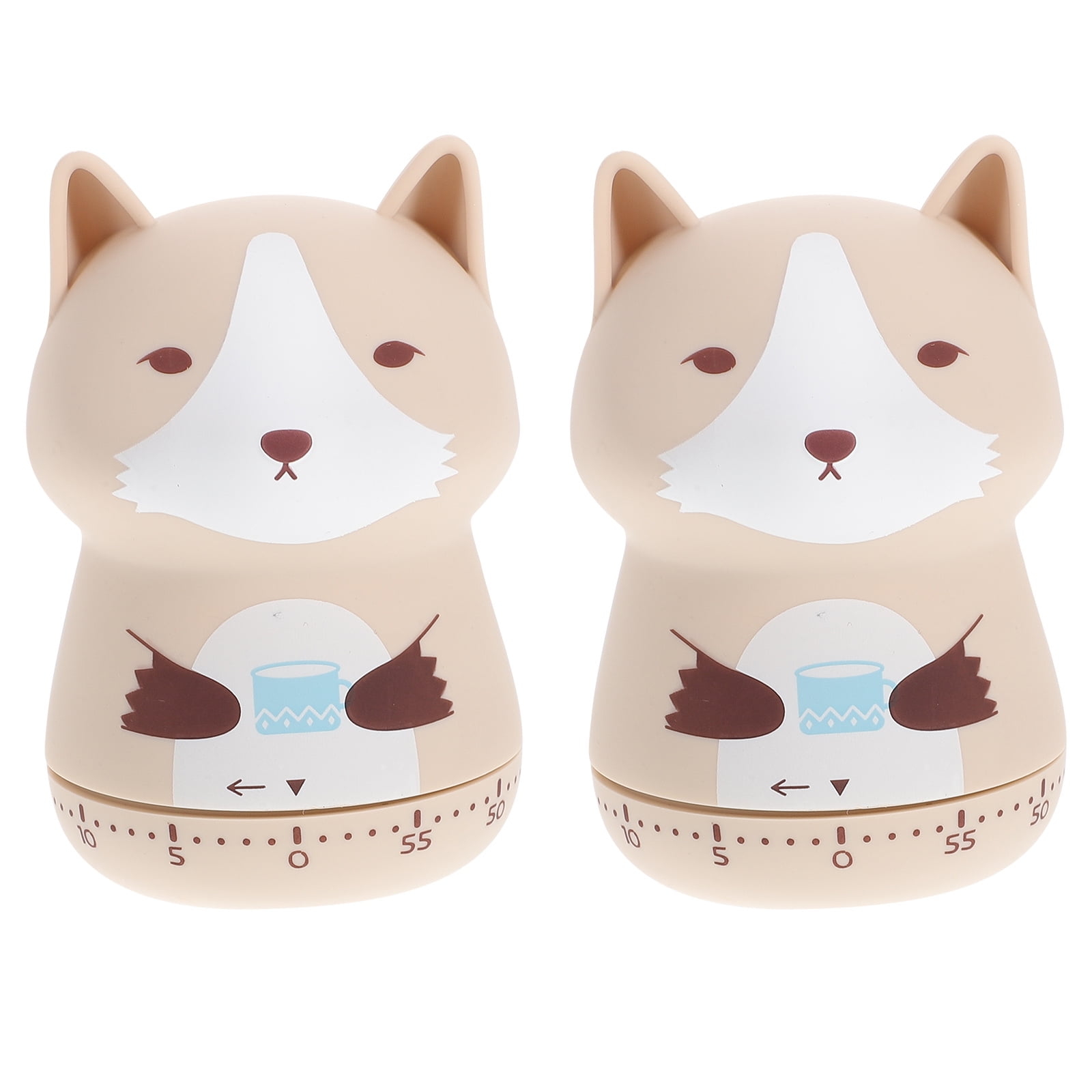 2 Pcs Timer Visual for Kids LED Clock Digital Stopwatch Student Child ...