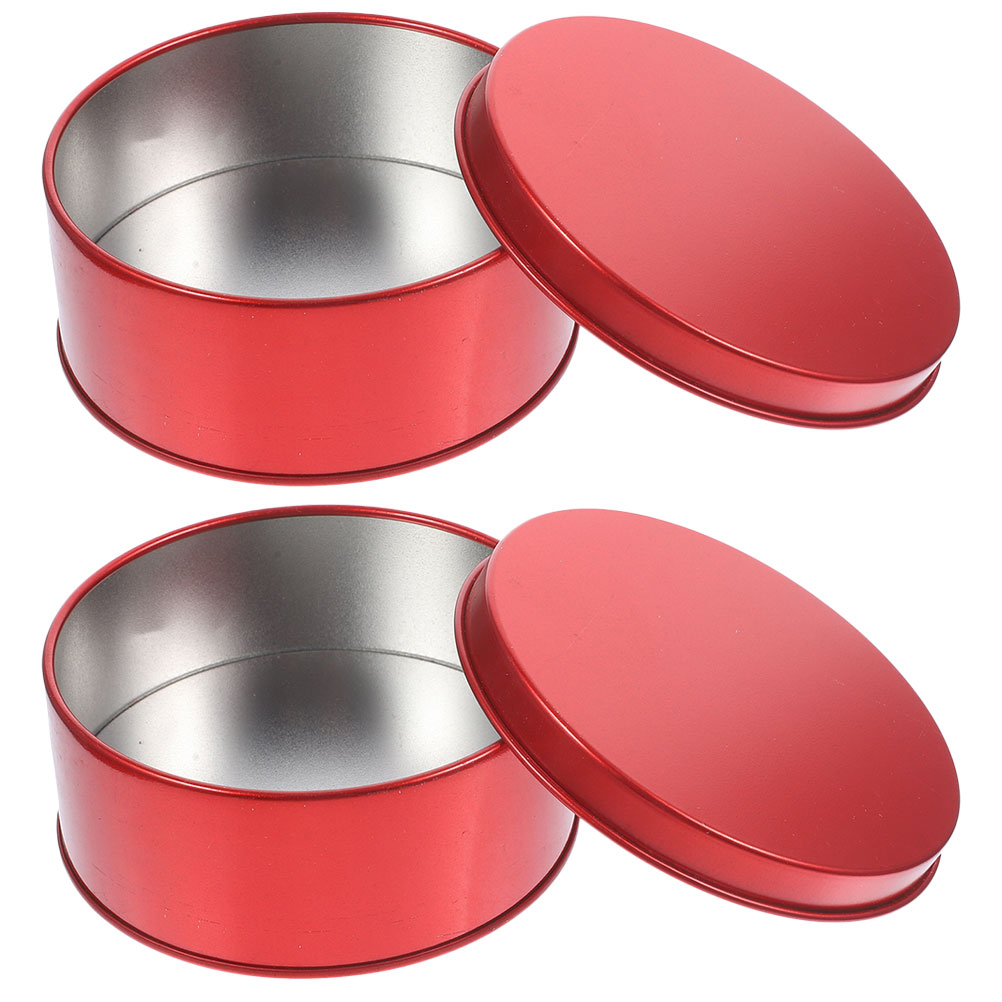 2 Pcs Tinplate Box Christmas Clothes Boxes for Gifts Wedding Ceremony ...