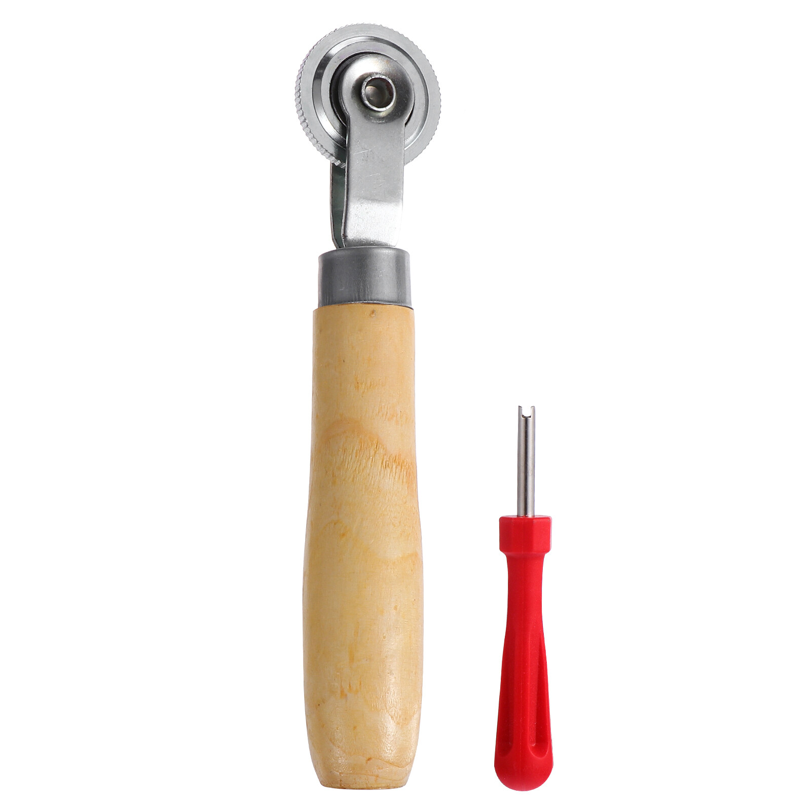 2 Pcs Tire Repair Tools Set Tire Patch Rollers Single Head Stem Remover ...