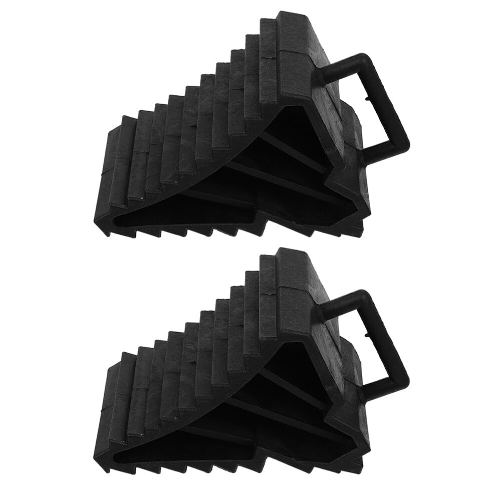 2 Pcs Tire Slipper Motorcycle Stopper Boat Trailer Wheel Chocks ...