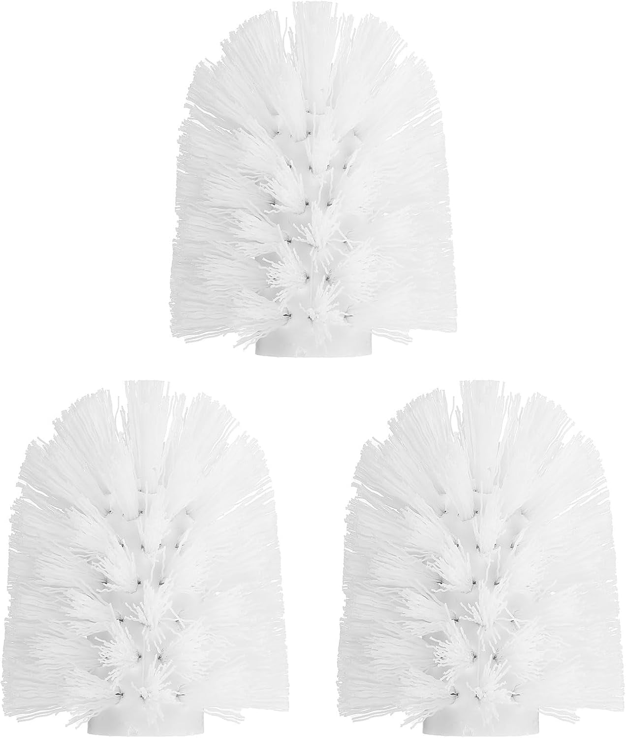 2 Pcs Toilet Bowl Brush Replacement Head 15mm, Toilet Scrub Brush ...