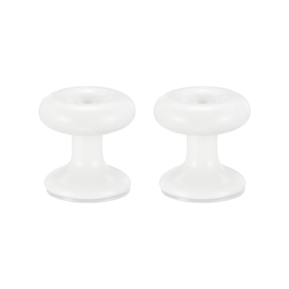 2 Pcs Toilet Button Pusher, Round Shaped Toilet Flush Push Button Clean ...