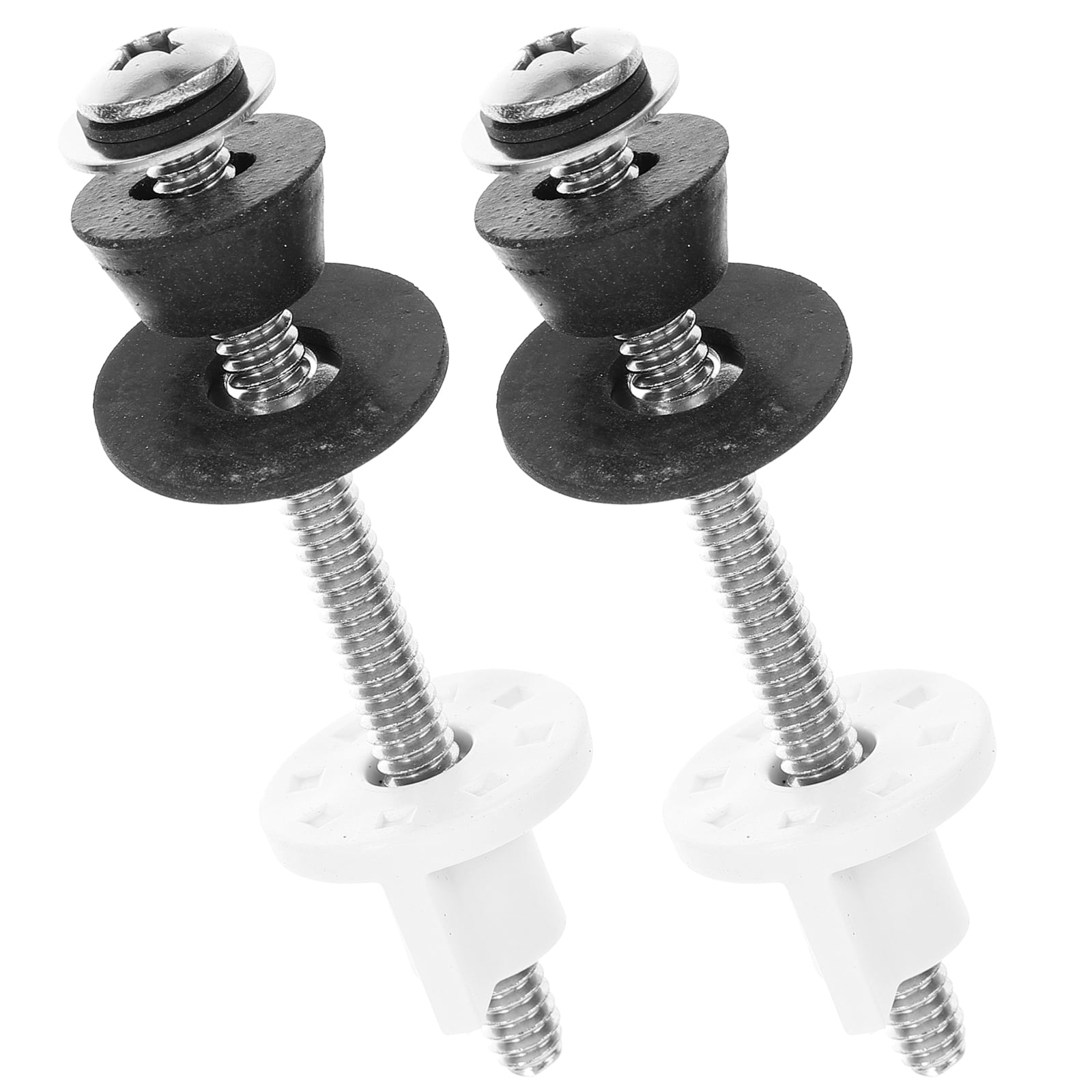 2 Pcs Toilet Seat Screw Set Installed Screws Mount Bolts Accessories ...