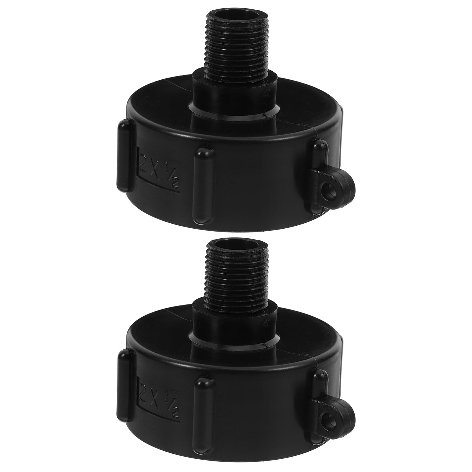 2 Pcs Ton Barrel Adapter Water Pipe Cork Nozzle Thin Wire Bucket IBC ...