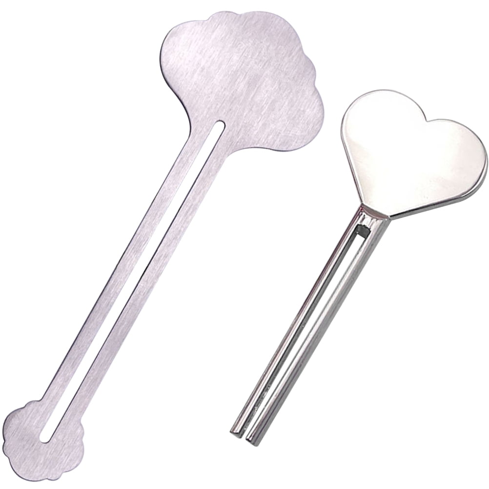 2 Pcs Toothpaste Squeezer Tooth Paste Keys Dispenser Rollers Moisture ...