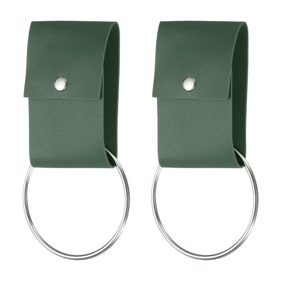 2 Pcs Towel Ring Holder with Loop, Kitchen Bathroom Dish Towels Holder ...