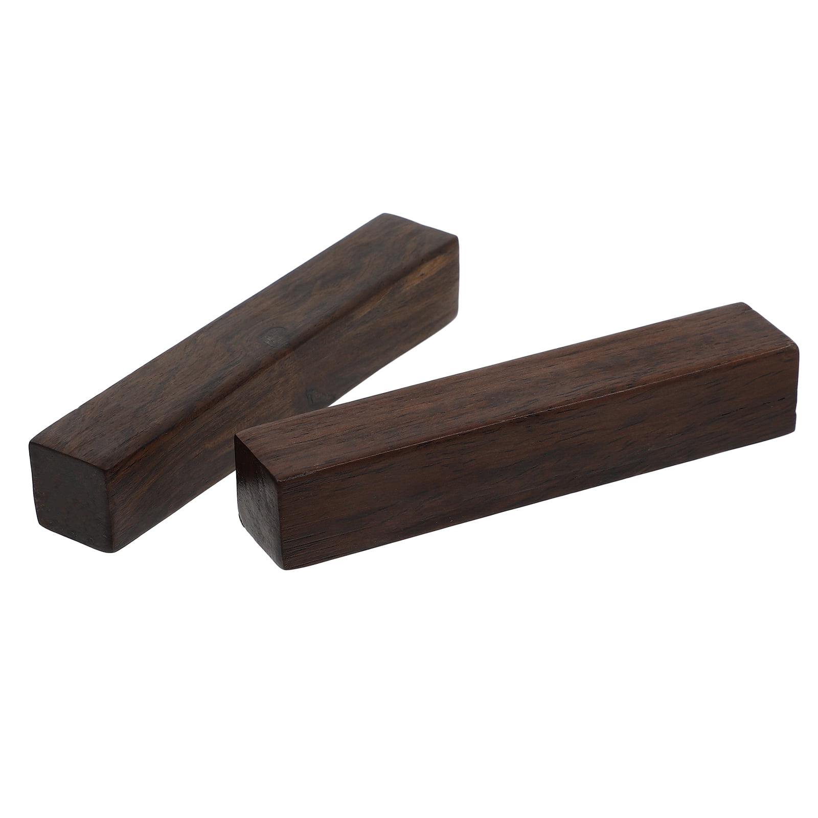 Houderco Wooden Paperweights Dark Red 2Pack 4.3x0.8x0.8In - Walmart.com