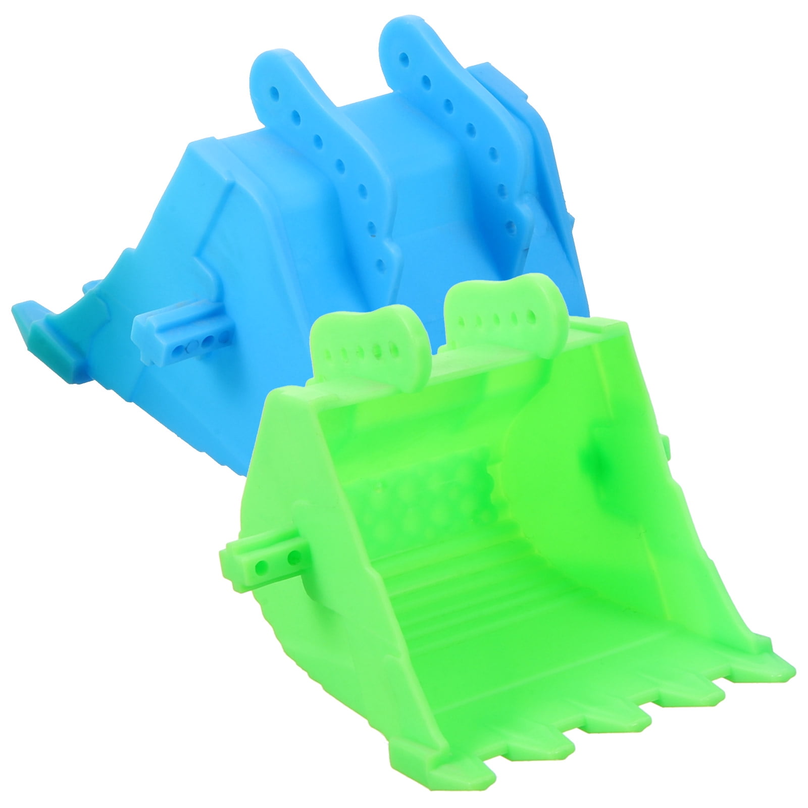 2 Pcs Toy Excavator Bucket Models Engineering Car Model Toys for Kids ...