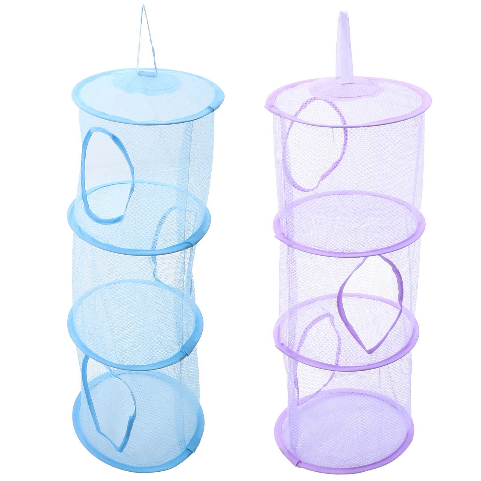 2 Pcs Toy Hammock Clothes Drying Rack Plush Toy Display Net Stuffed Toy ...