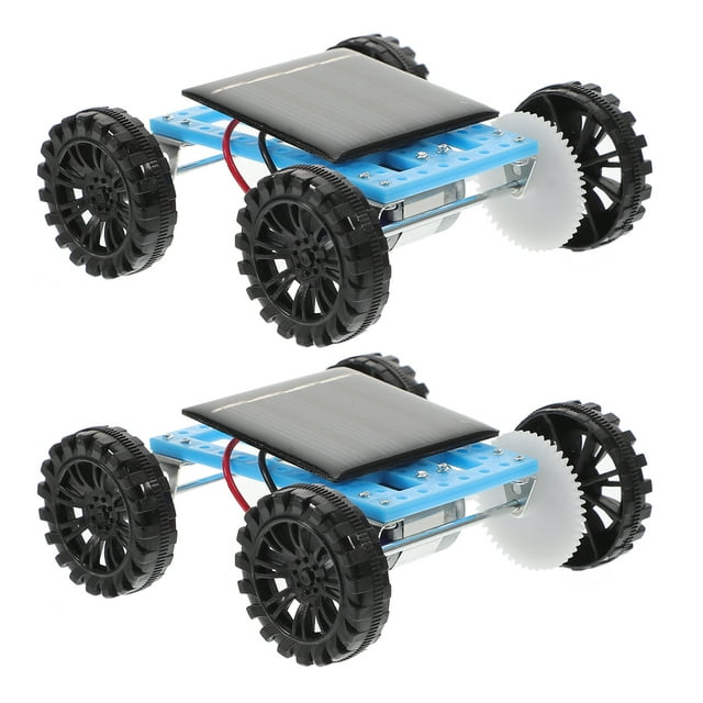 2 Pcs Toy Toys DIY Solar Power Car Model Science Educational Kits ...