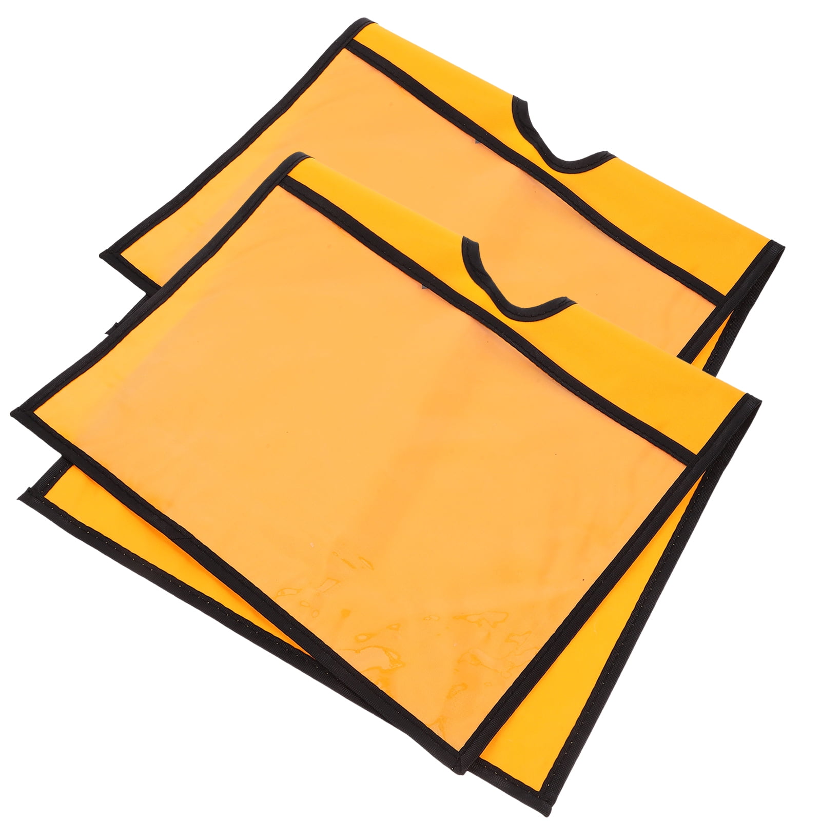 2 Pcs Traffic Drogue Signs Warning Cone Covers Caution Safety Cone ...