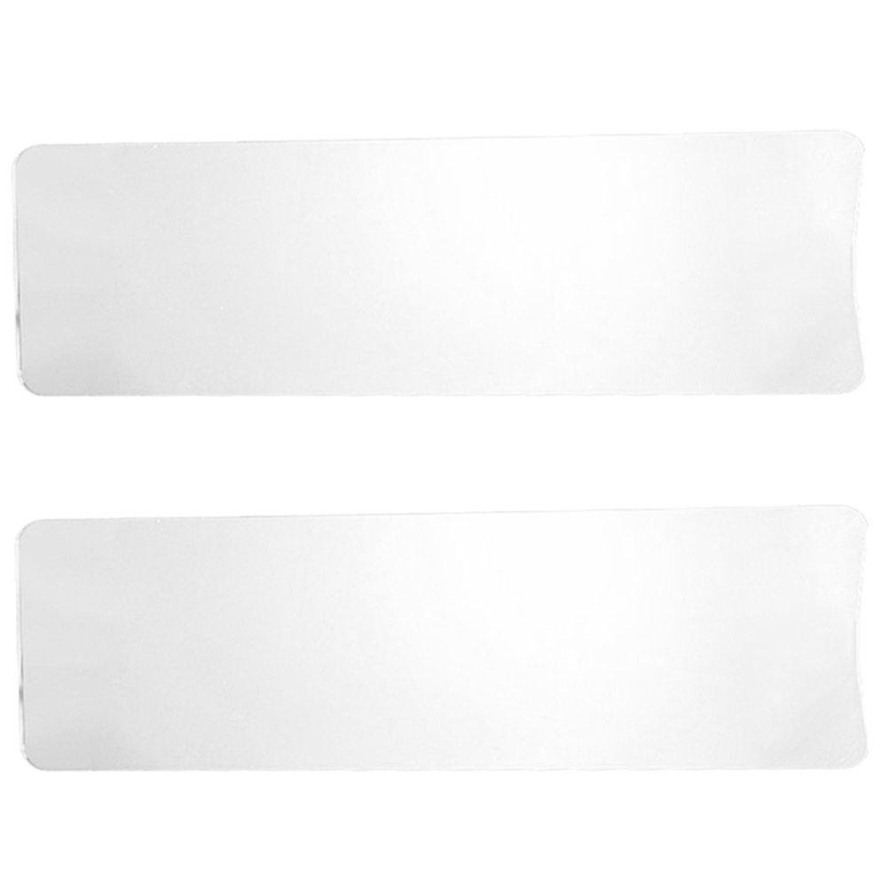 2 Pcs Transparent Hair Salon Highlighting Board Dyeing Medicinal Tool ...