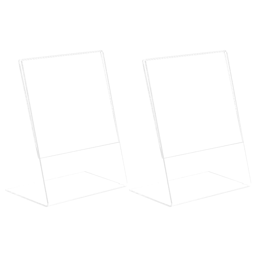 NIAIZEK 2pcs Niaizek Acrylic Photo Display Frame Clear Picture Holder ...