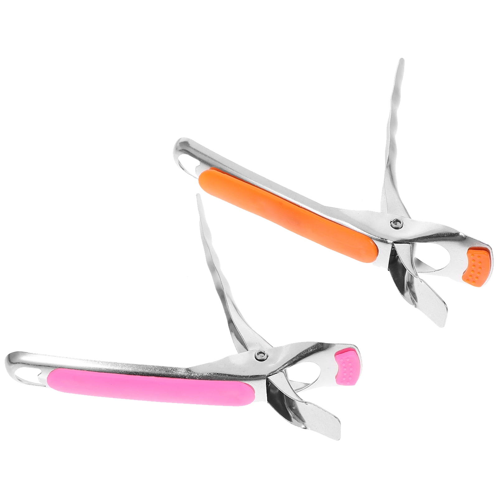 2 Pcs Tray Lifter and Bowl Holder Gripper Tongs for Air Fryer Grabber ...