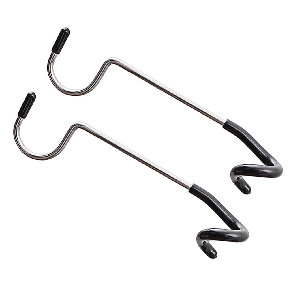 2 Pcs Tree Branch Hook Outdoor Gadget Poles Bird Feeder Black - Walmart.com