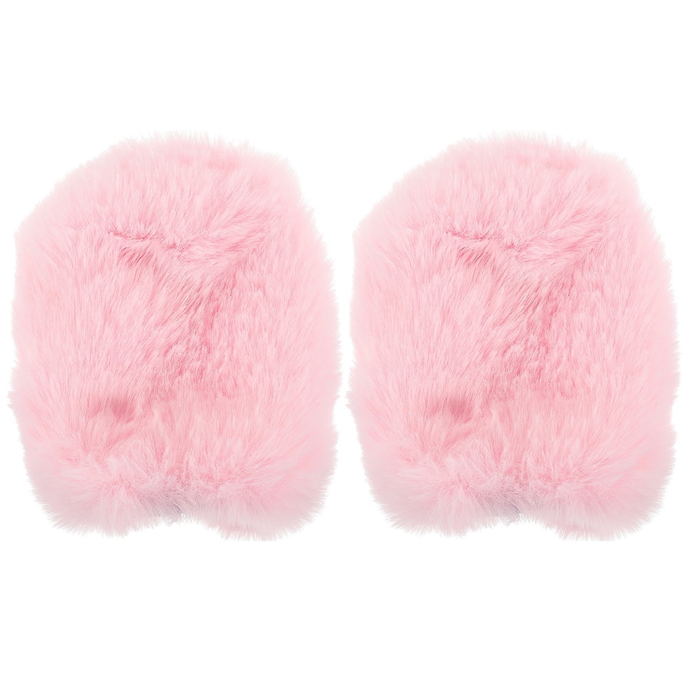 2 Pcs Trendy Voice Recording Microphone Cover Fuzzy Windscreen Filter ...