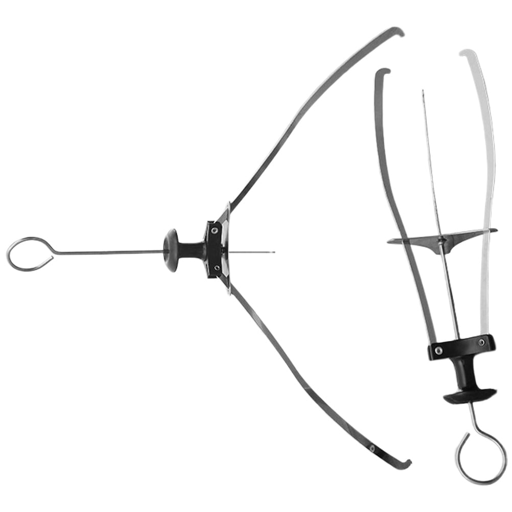 2 Pcs Triangular Grab Plate Clamp Bowl Picker Non-rusting and Pot Three ...