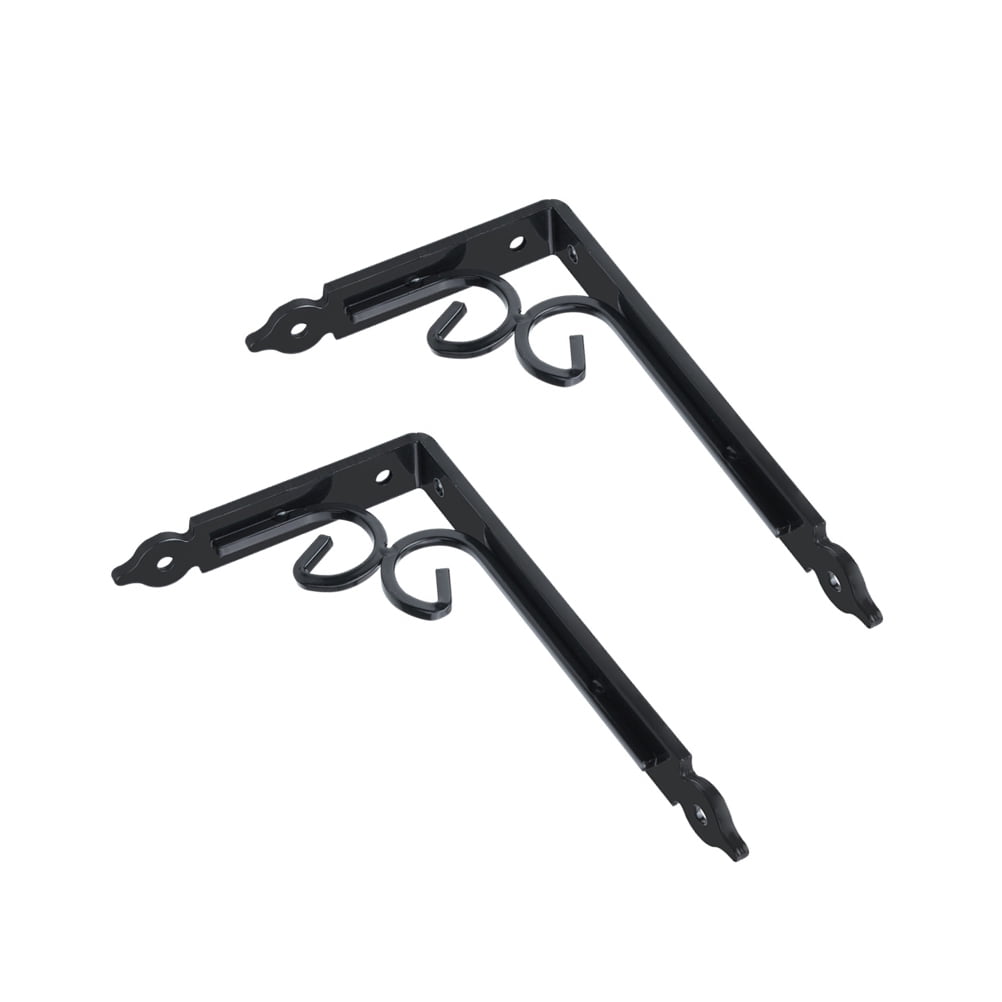 2 Pcs Tripod Angle Wall Bracket Heavy Duty Shelving Shelf Brackets ...