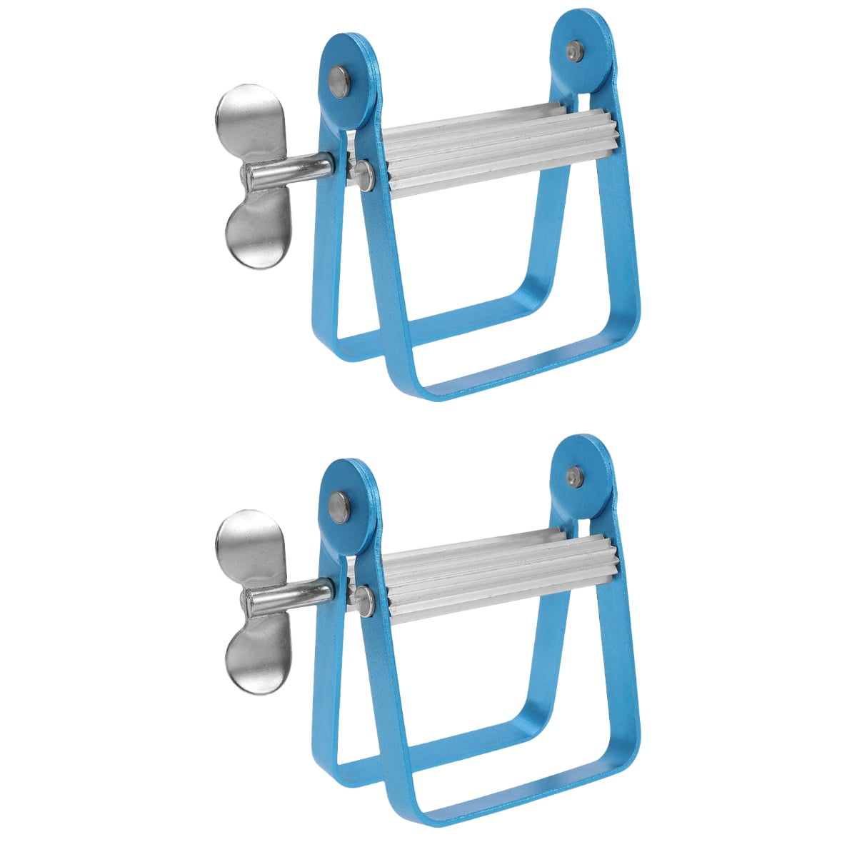 2 Pcs Tube Squeezer Tooth Paste Hair Salon Toothpaste Rollers Extruder ...