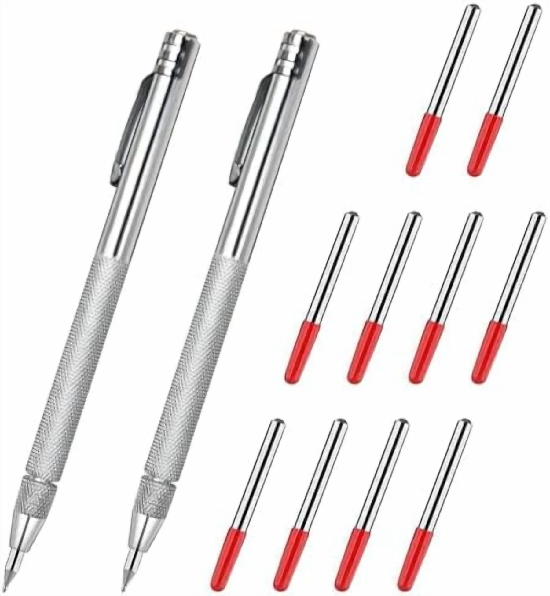 2 Pcs Tungsten Carbide Tip Scriber Aluminium Magnet Carbide Scribe Tool ...