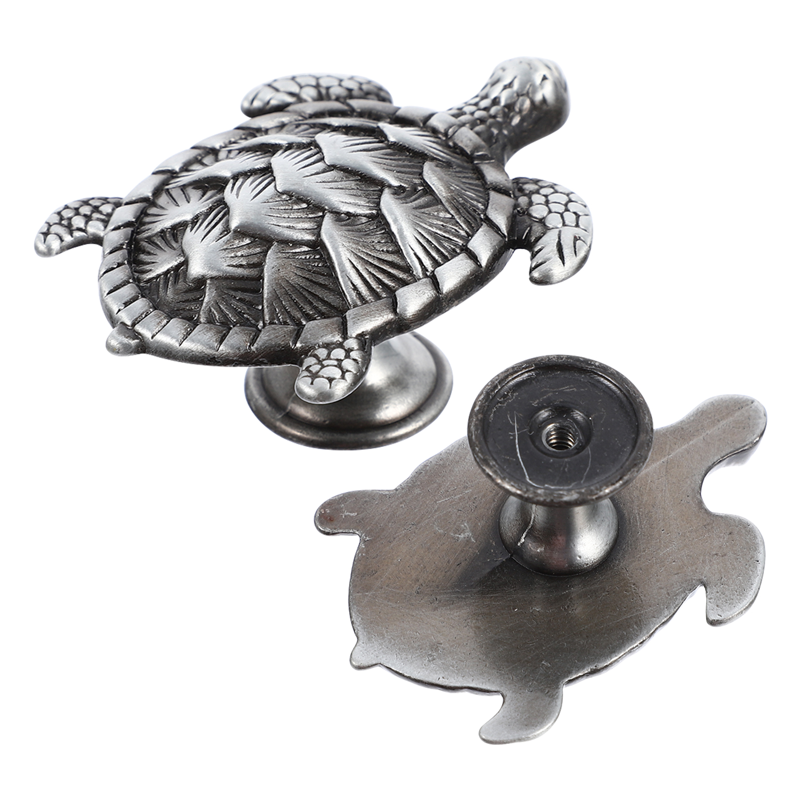 2 Pcs Door Knob Animal Octopus Drawer Handles Fish Turtle Design - Walmart.com
