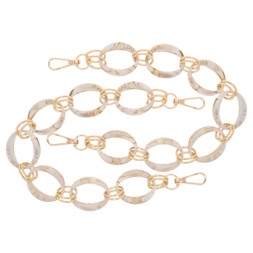 2 Pcs Twist Rope Barrier Bag Chain Diy Shoulder Strap Trendy - Walmart.com