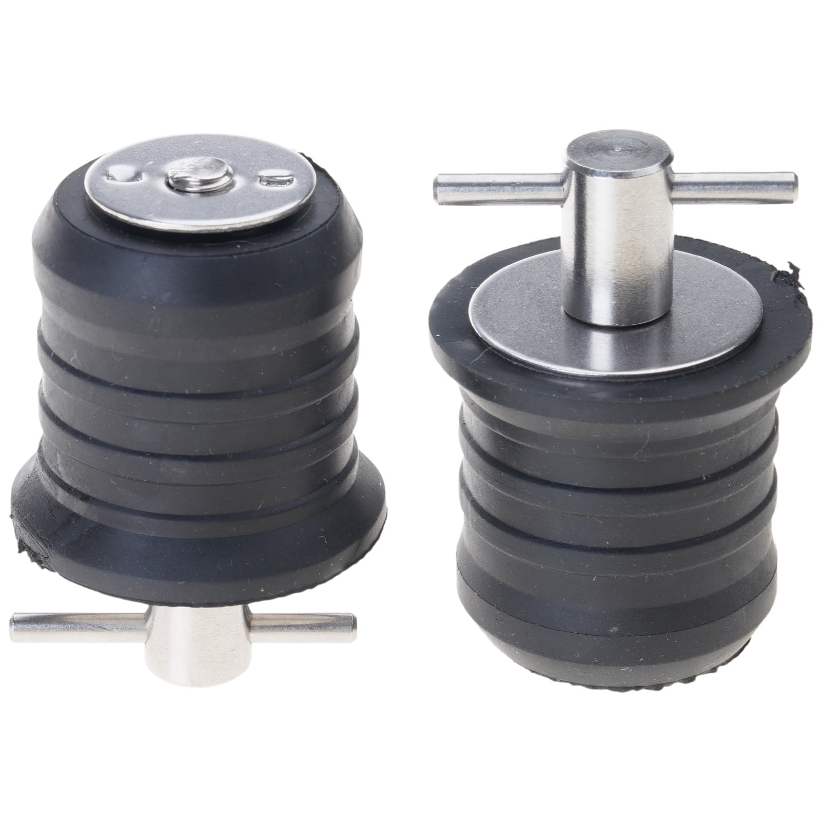 2 Pcs Twist-Turn Marine Boat Drain Plug Stoppers T-Handle Drain Plug ...