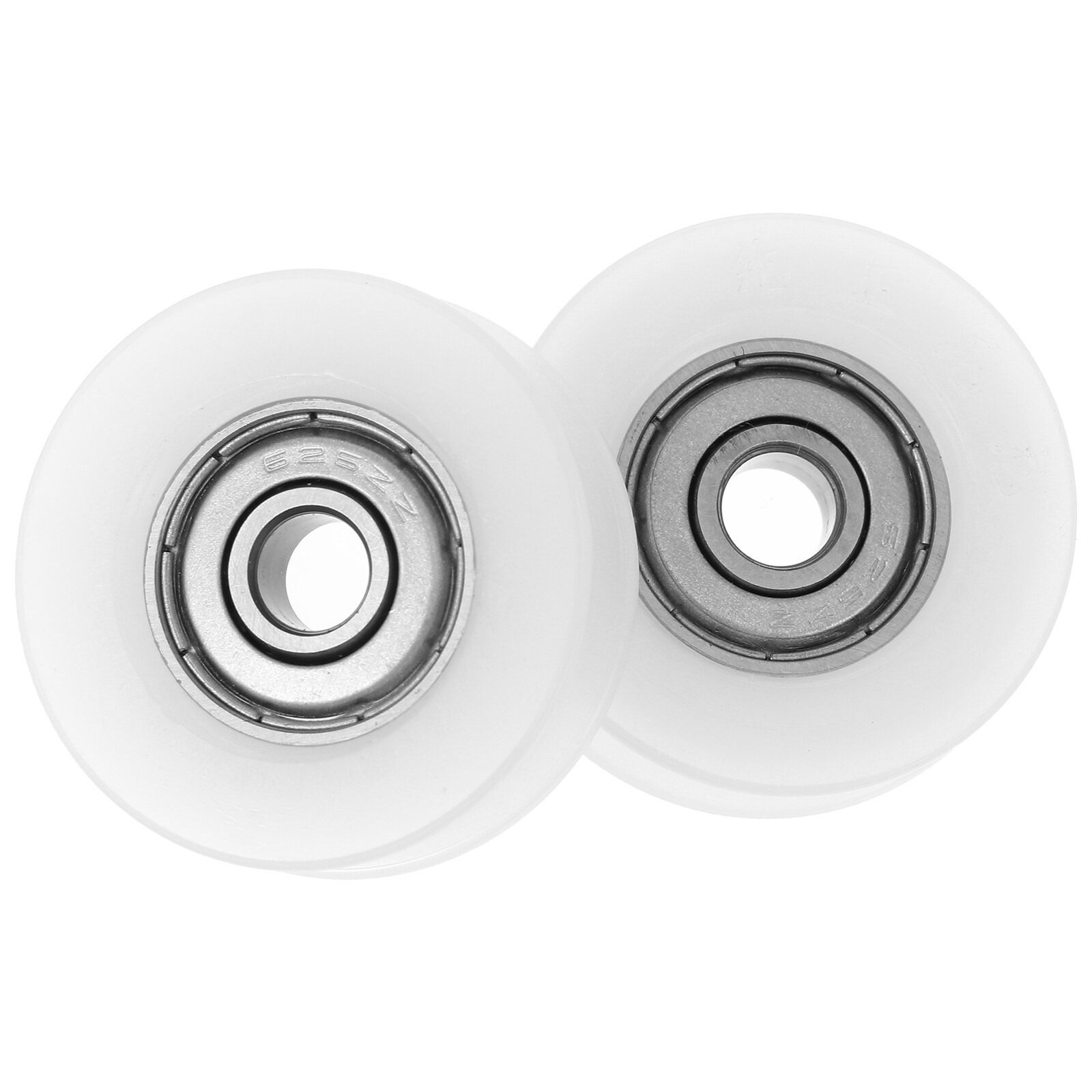 2 Pcs U-groove Wheel Track Groove Wheel Roller Guide Rail Wheel U ...