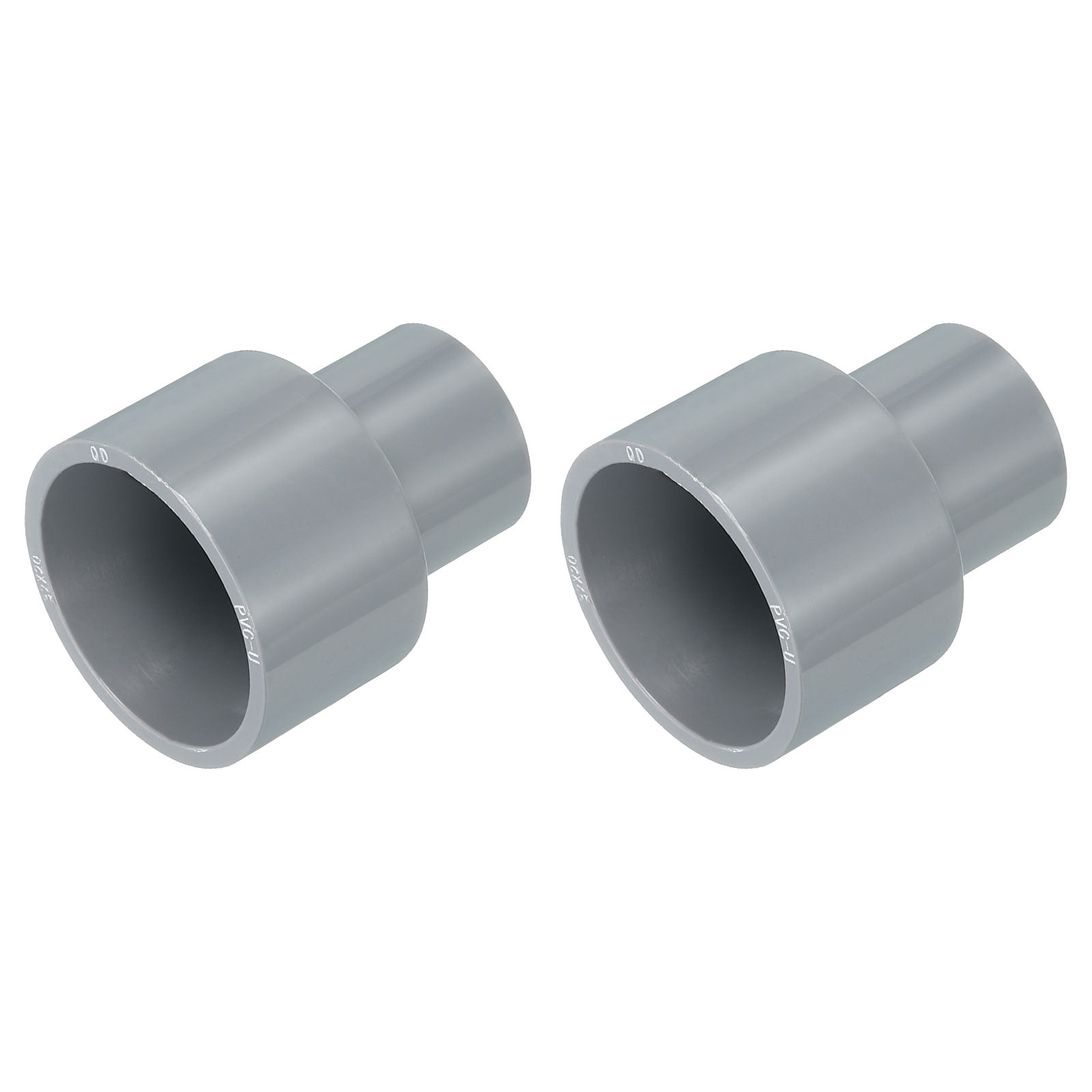 2 Pcs UPVC Reducer Pipe Fitting, 32x20mm PVC Pipe Coupling Adapter ...