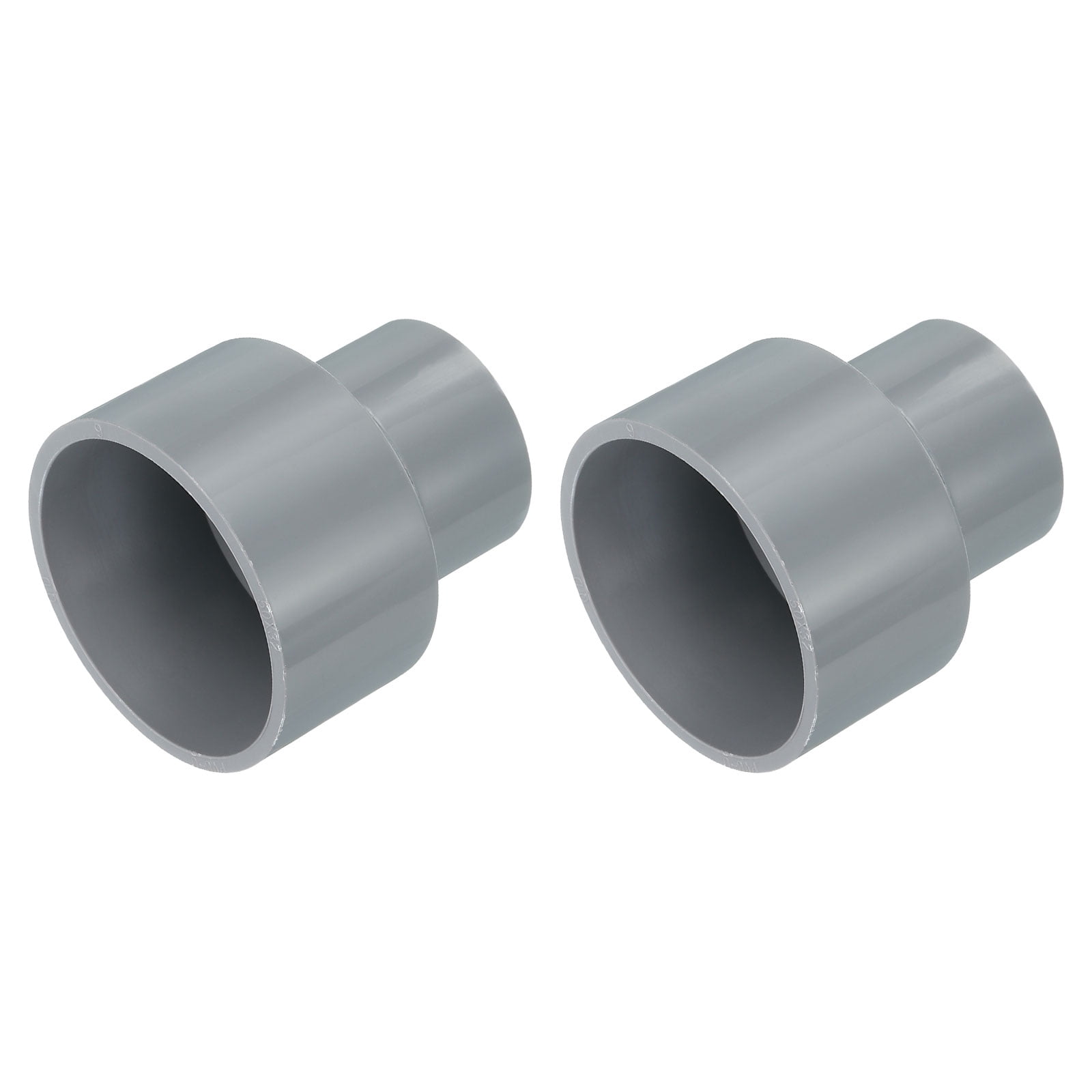 2 Pcs UPVC Reducer Pipe Fitting, 50x32mm PVC Pipe Coupling Adapter ...
