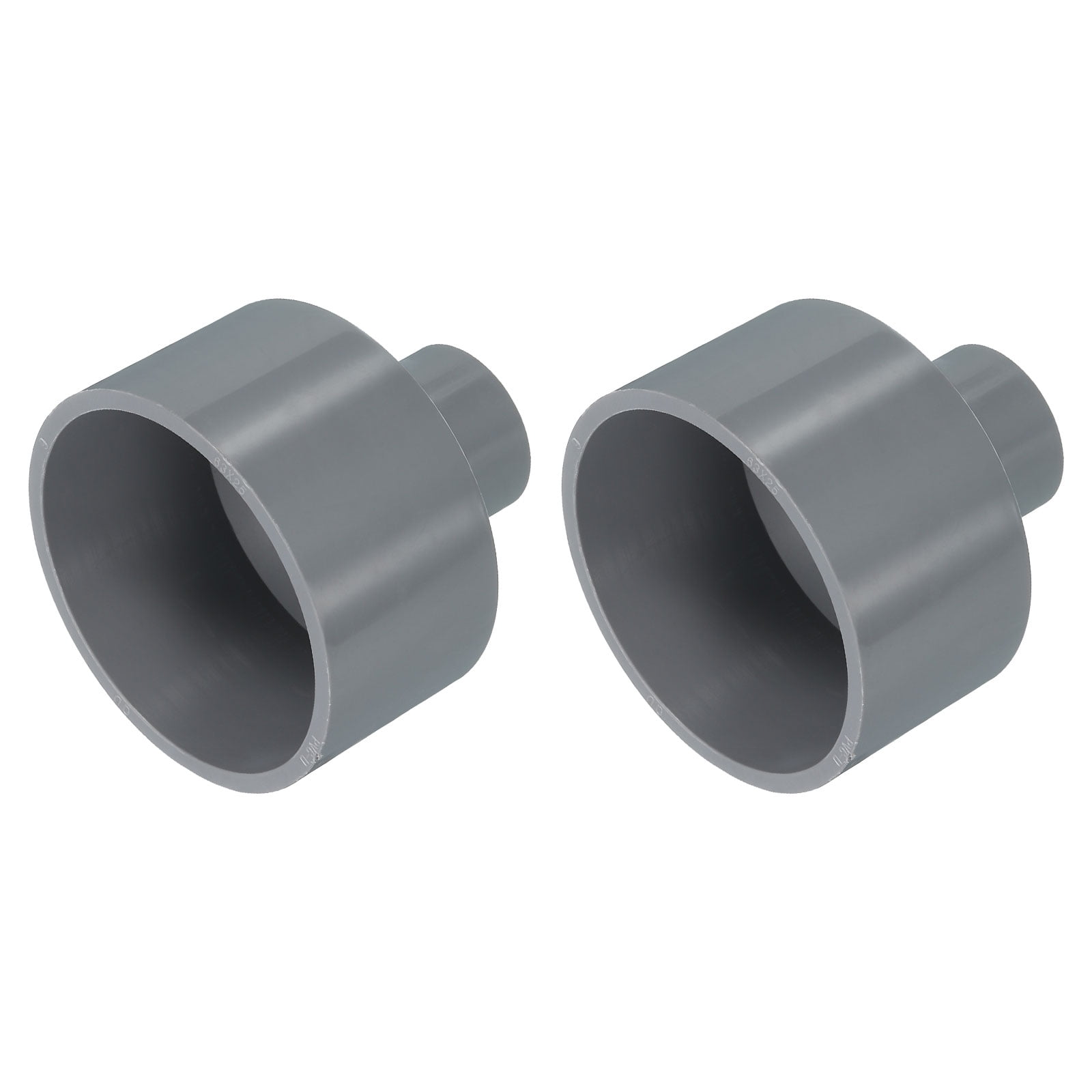 2Pcs UReducer Pipe Fitting, 63x25mm Pipe Coupling Adapter Connector ...